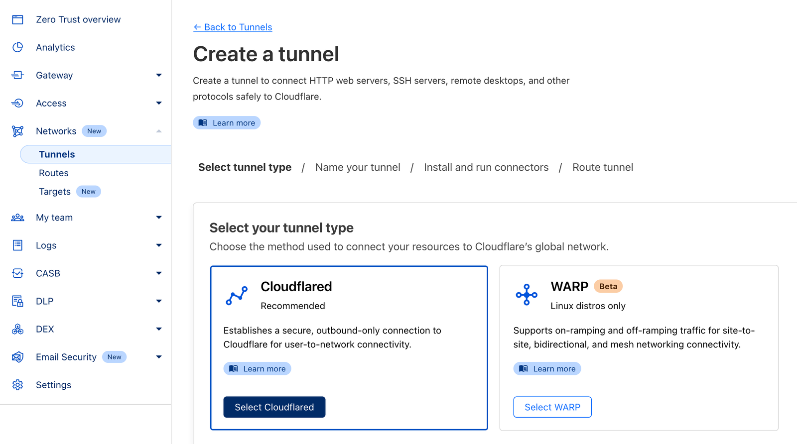 Configure CloudFlare Tunnel for Home Assistant