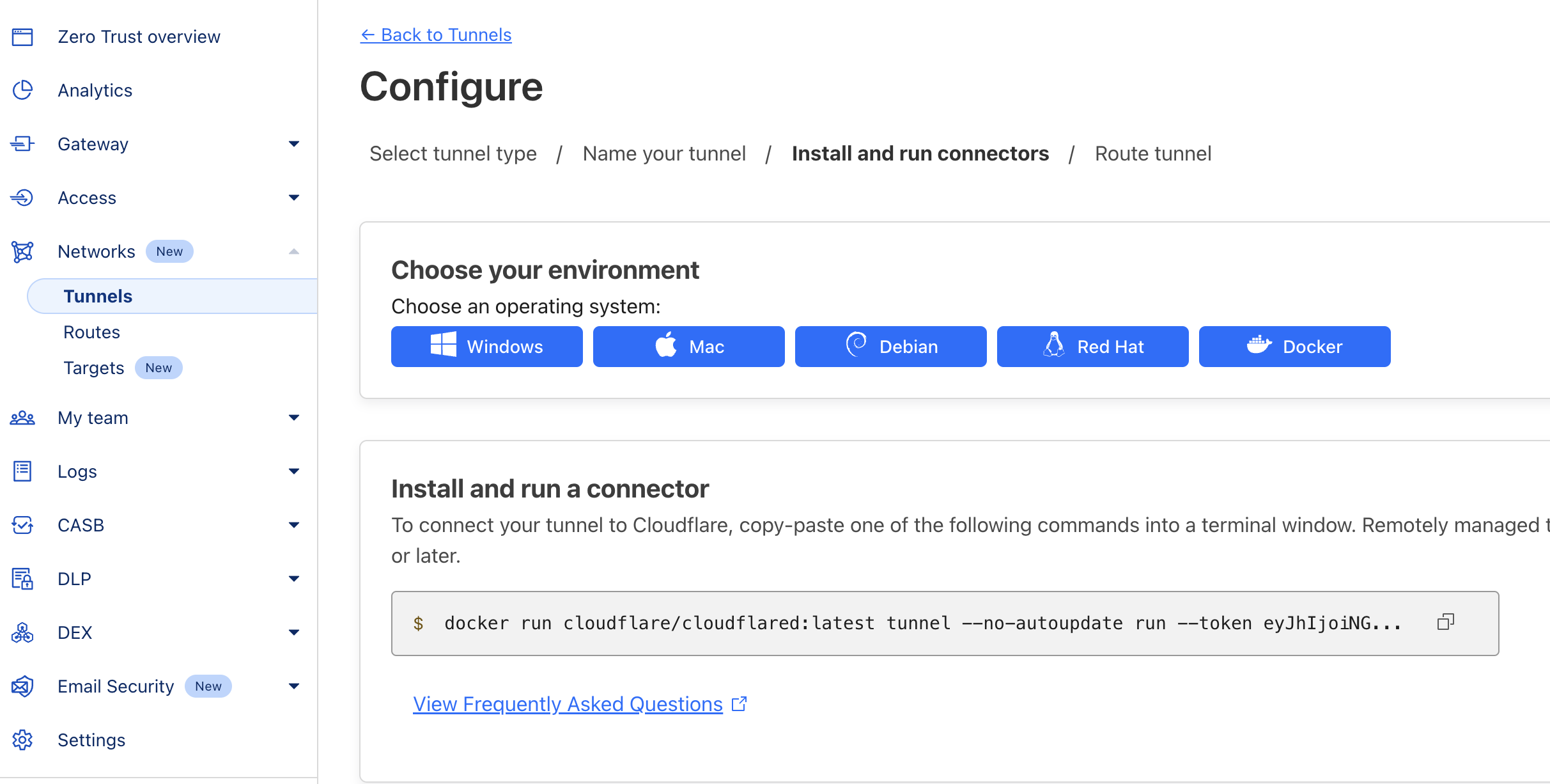 Configure CloudFlare Tunnel for Home Assistant